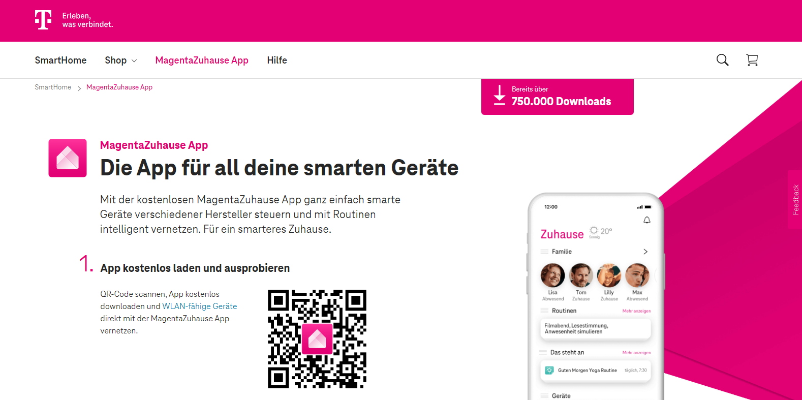 Magenta SmartHome - Vorteile, App und Geräte - 10 Vorteile