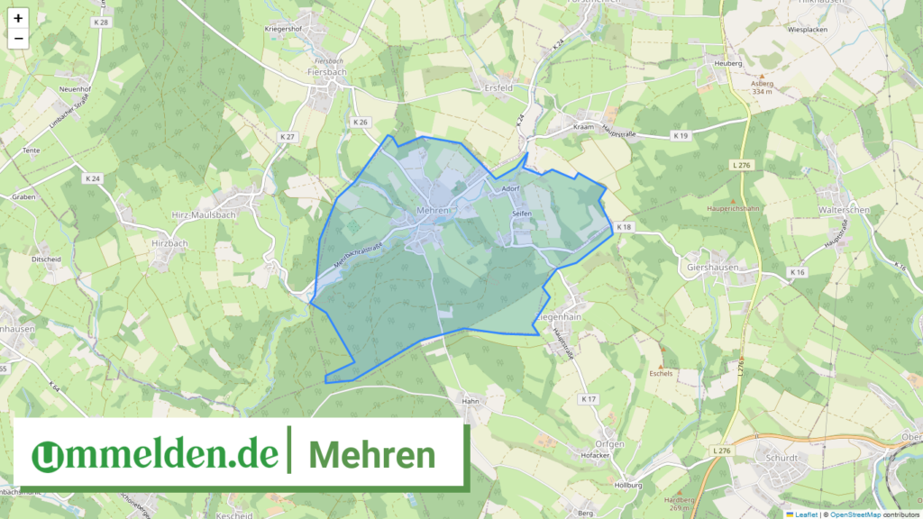 Ummelden in Mehren - 57610